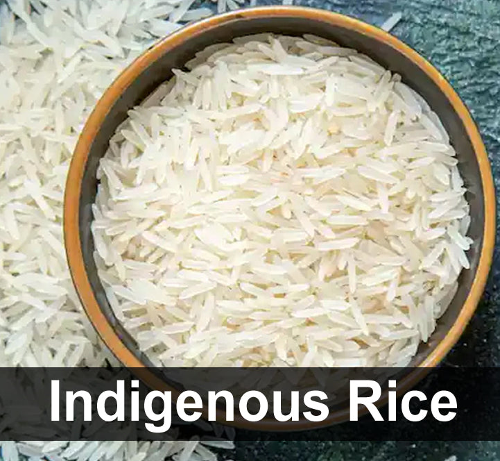 Indigenous Rice – Cow and Farmer