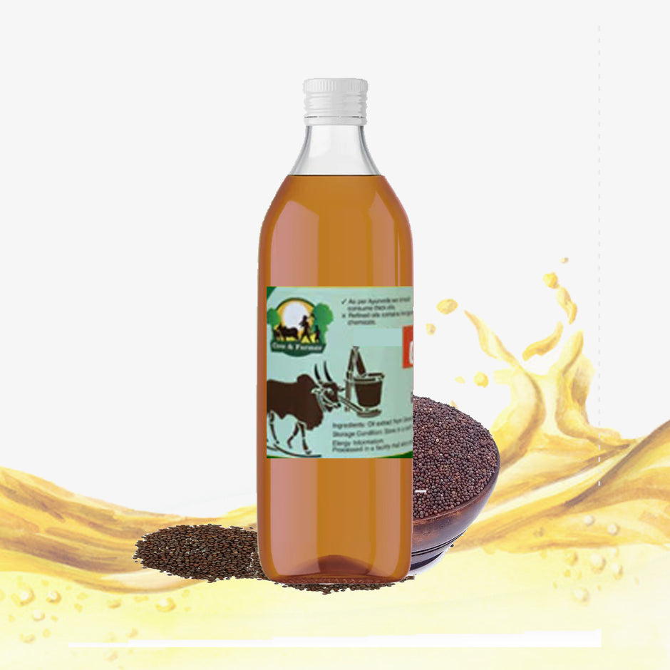 Bull Driven Cold Pressed Oil – Cow and Farmer